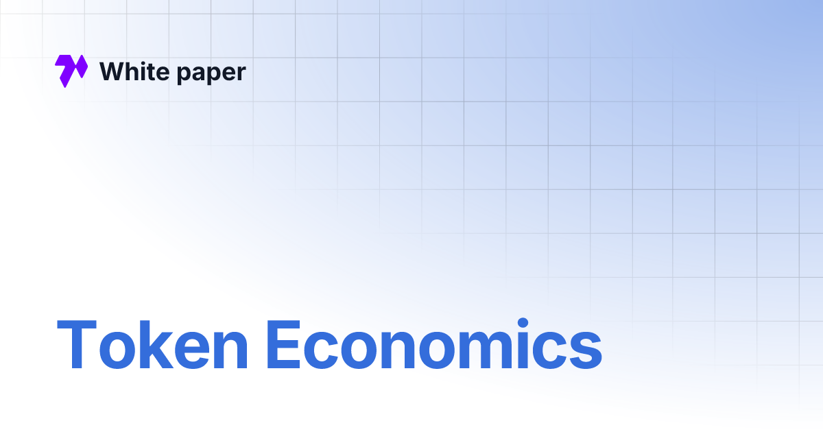 Token Economics | White paper